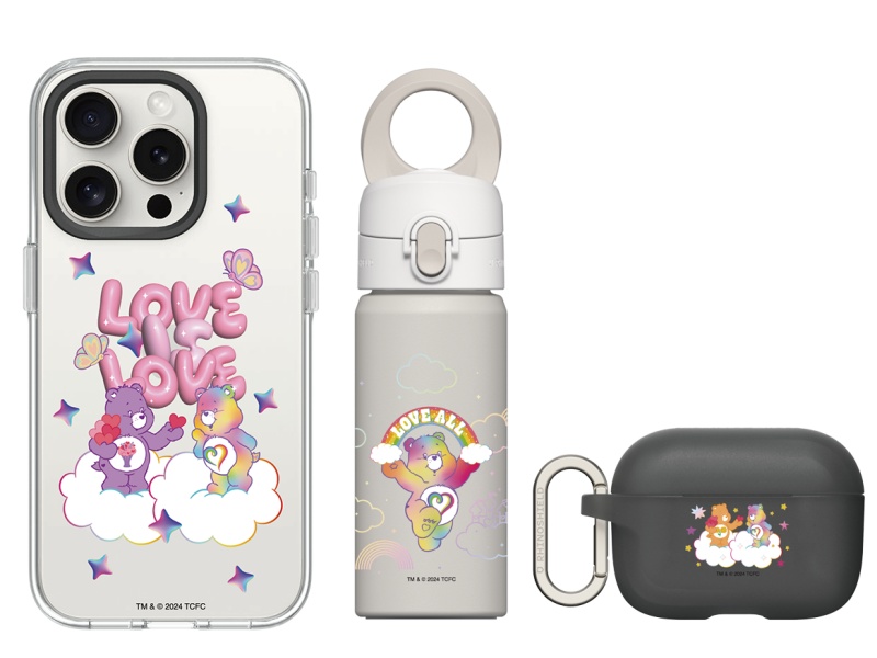 RHINOSHIELD 犀牛盾二度攜手 Care Bears™ 全新「Love All」3 大系列圖樣 擁抱個體的獨特！ - iGorgeous